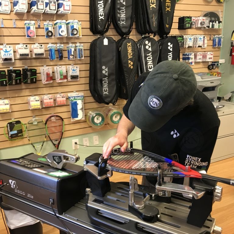 Custom Tennis Racquet Stringing for Competitive Junior Athletes