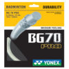 Yonex BG70 Pro Badminton String | Calgary Canada | Store & Online